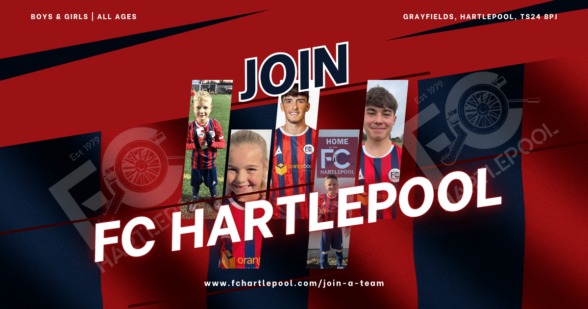 Join a Football Team in Hartlepool | FC Hartlepool Kickers & Youth Teams